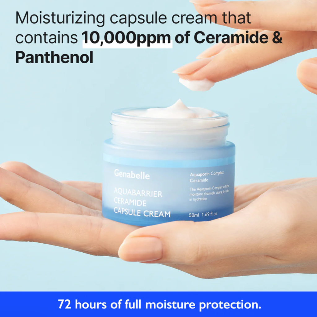 [Genabelle] Aquabarrier Ceramide Capsule Cream - Raan Medi